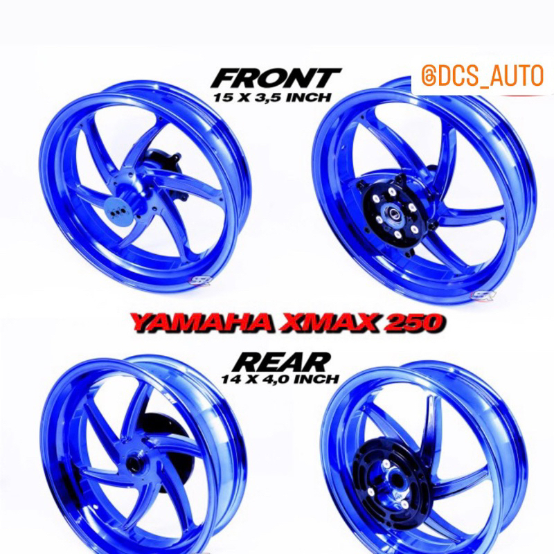 Jual Velg SR1 Yamaha Xmax old xmax 250 conected | Shopee Indonesia