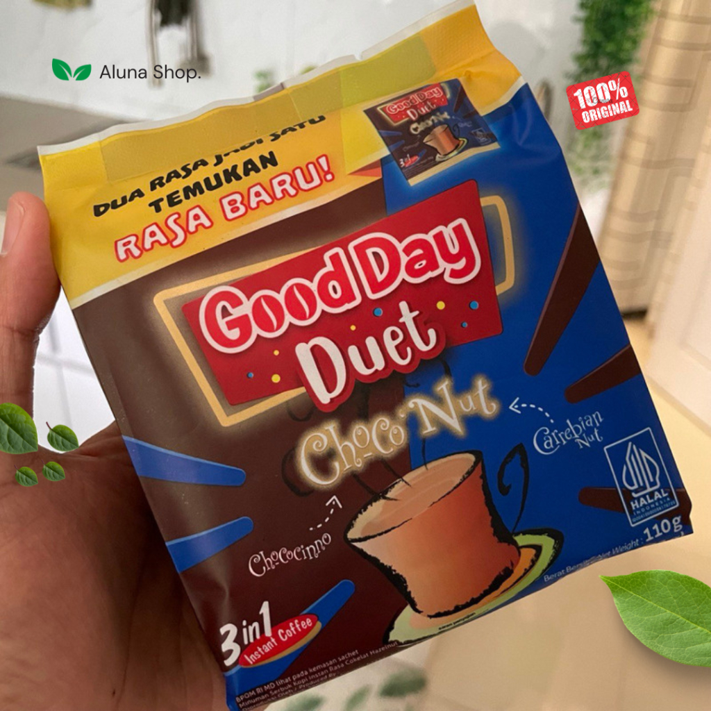 Jual Good Day Duet Choco'Nut Kopi Instant 3 in 1 | Shopee Indonesia