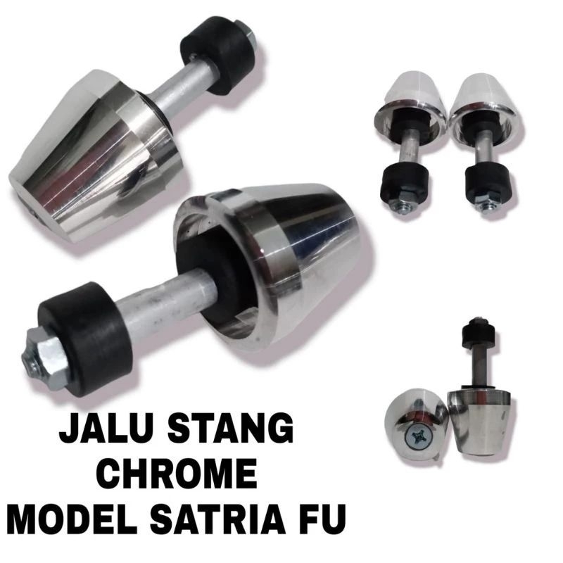 Jual Jalu stang model satria fu chrome full alumunium universal motor ...