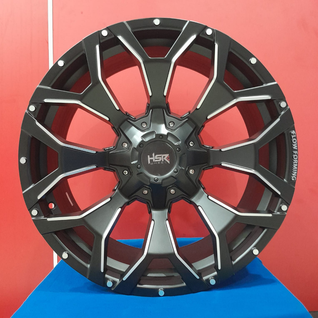 Jual velg mobil hsr goku ring 20 untuk mobil pajero, fortuner, hilux double, prado, triton, dll ...