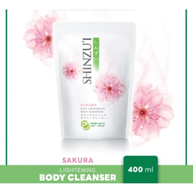 Jual Shinzui Sabun Mandi Cair Sakura 400ml | Shopee Indonesia