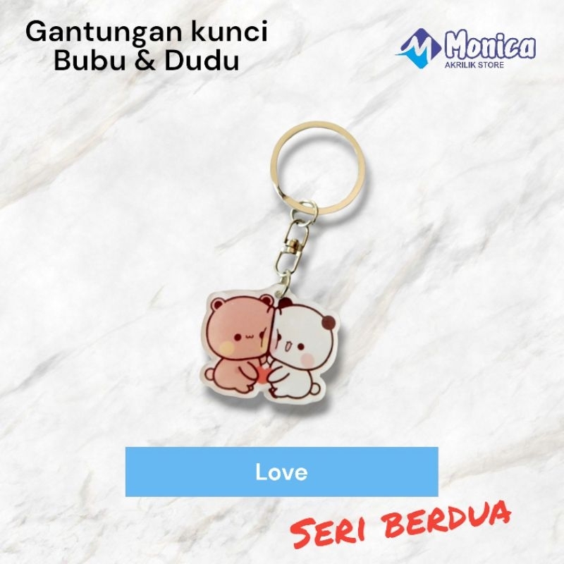 Jual Gantungan Kunci Bubu And Dudu Seri Berdua Shopee Indonesia 