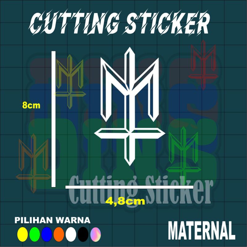 Jual STIKER CUTTING MATERNAL ukuran 8x4 cm | Shopee Indonesia