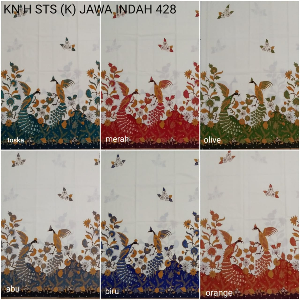 Jual Kain Batik Unggul Jaya - Putri Jelita - Jawa Indah 428 (Motif ...