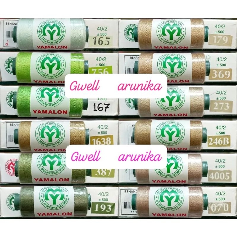 Jual BENANG JAHIT YAMALON 500 METER PER 1 PCS KATALONG WARNA III ...