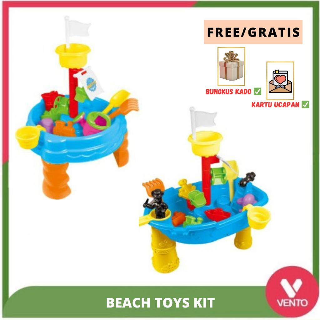 Jual [VENTO]Mainan Cetakan Pasir Pantai Set Lengkap - Children Beach ...