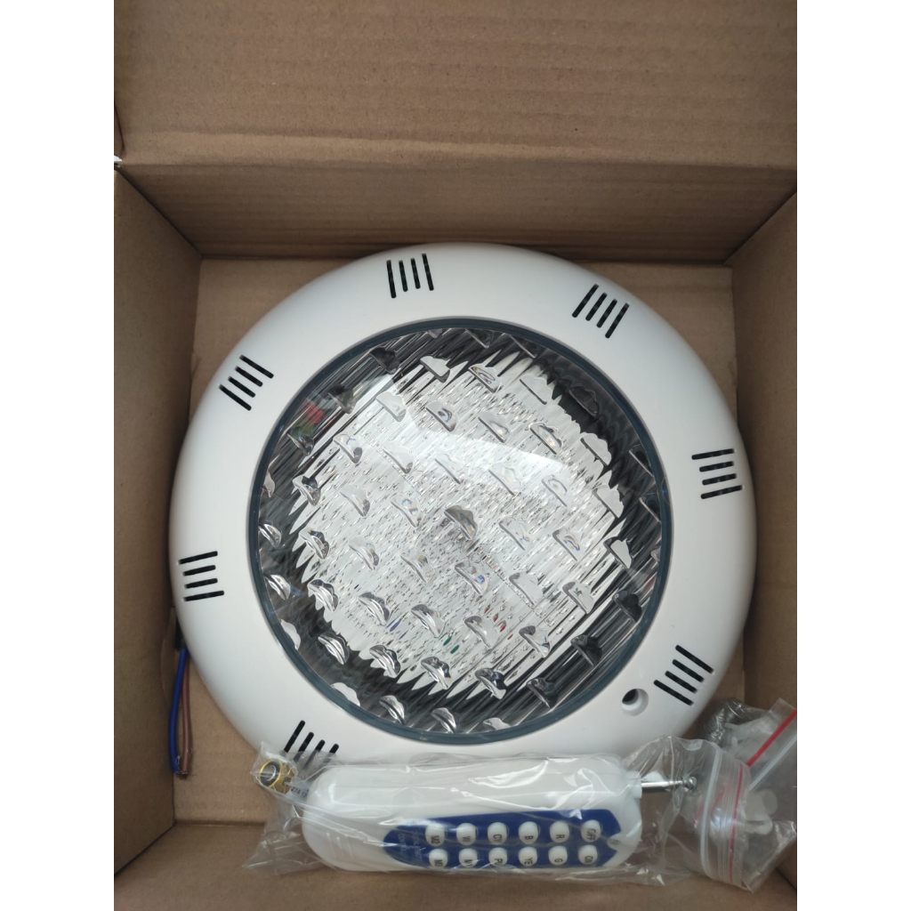 Jual Lampu Kolam Renang LED Plastik RGB 12 Watt Aquifer / lampu LED 12 ...