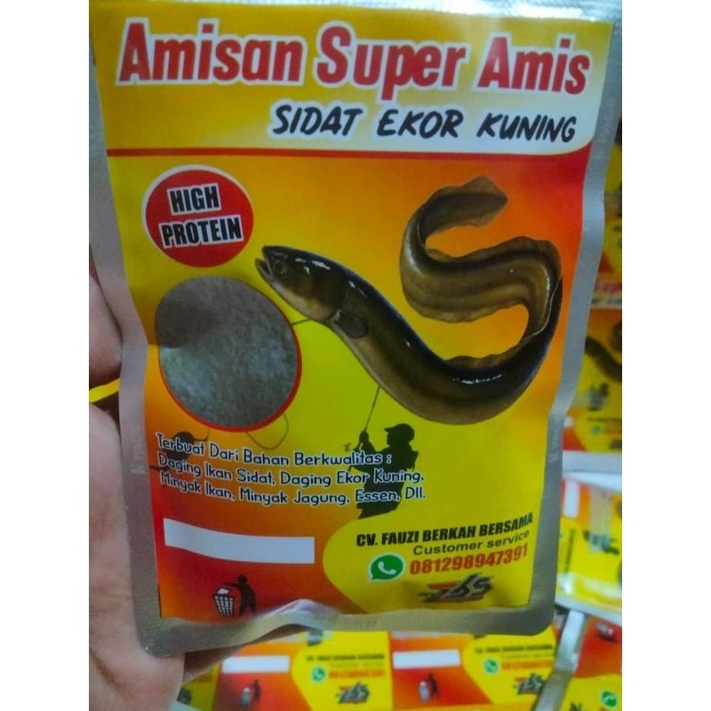 Jual Amisan sidat ekor kuning Ranjau 765 | Shopee Indonesia