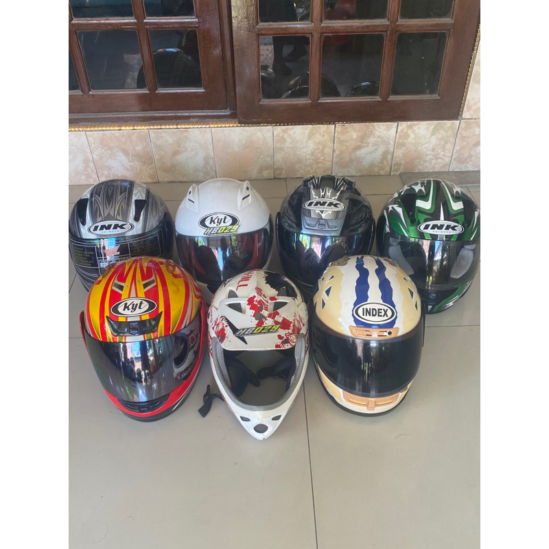 Jual HELEM ORI BEKAS FULLFACE | Shopee Indonesia