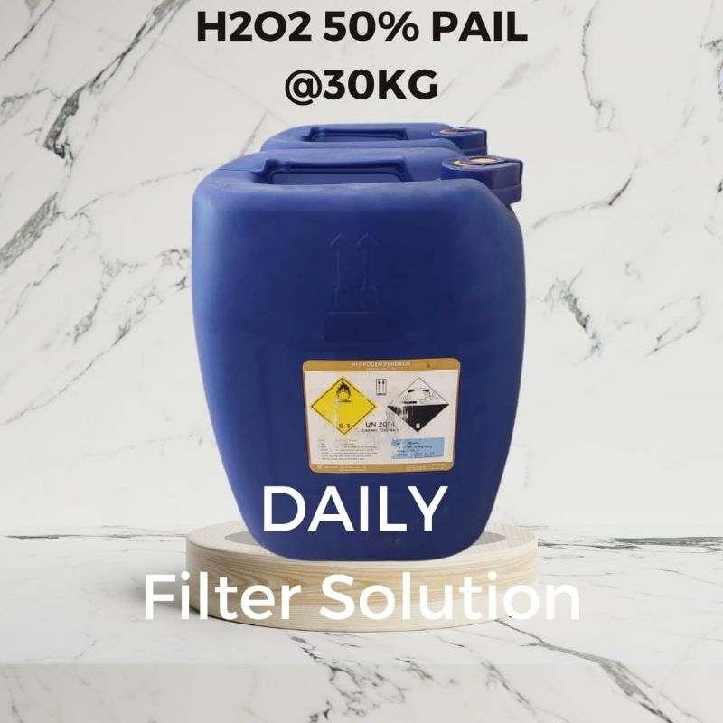 Jual H2O2 50% Hidrogen Peroksida Pail Isi 30 Kg | Shopee Indonesia