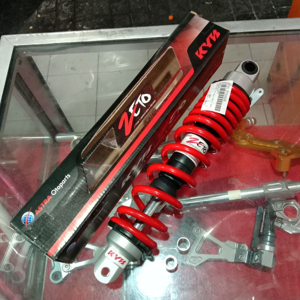 Jual Shockbreaker Shock Belakang KYB Kayaba Zeto Ukuran 310mm 330mm Honda Vario 110 125 150 Beat ...