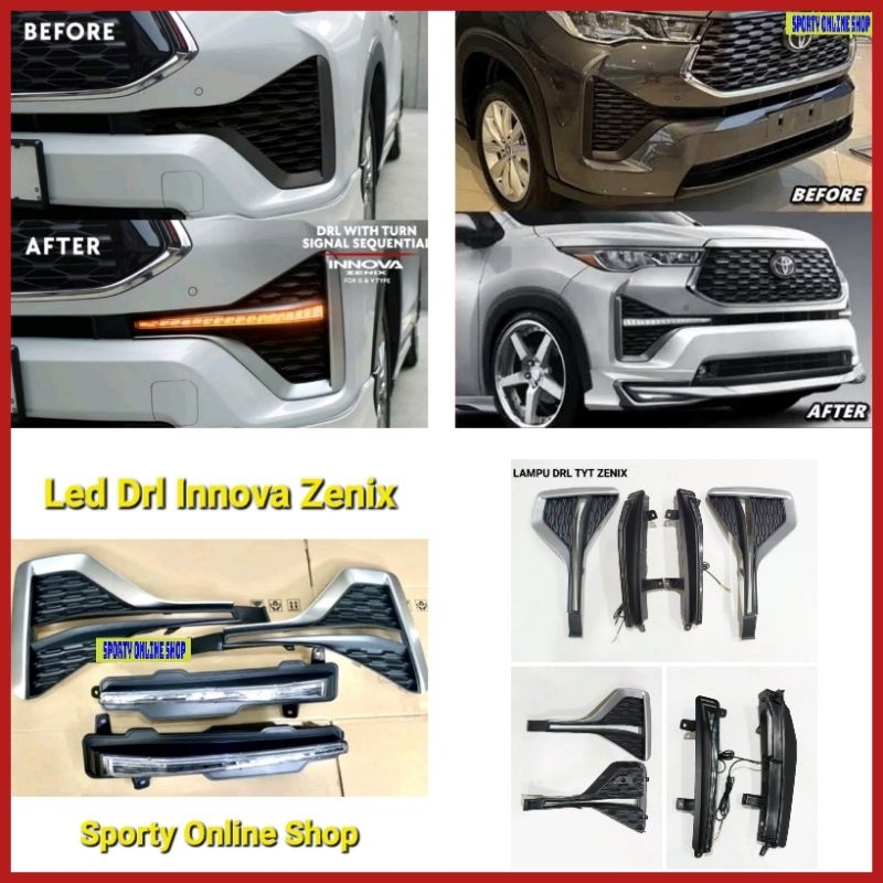 Jual Lampu Led DRL Innova Zenix | Shopee Indonesia