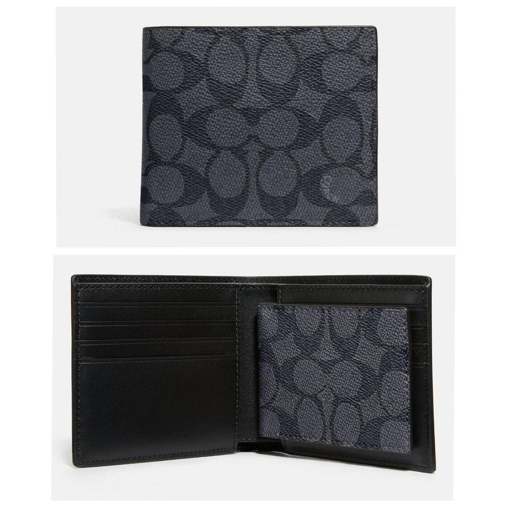 Jual Dompet Co 916 3in1 compact wallet sign midnight sz 11x9cm | Shopee ...