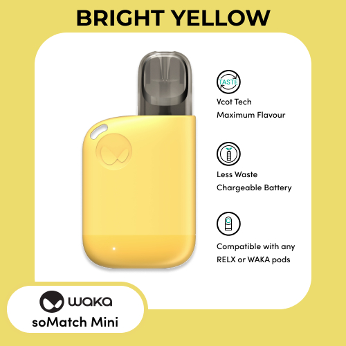 Jual WAKA soMatch Mini Device - Bright Yellow | Shopee Indonesia