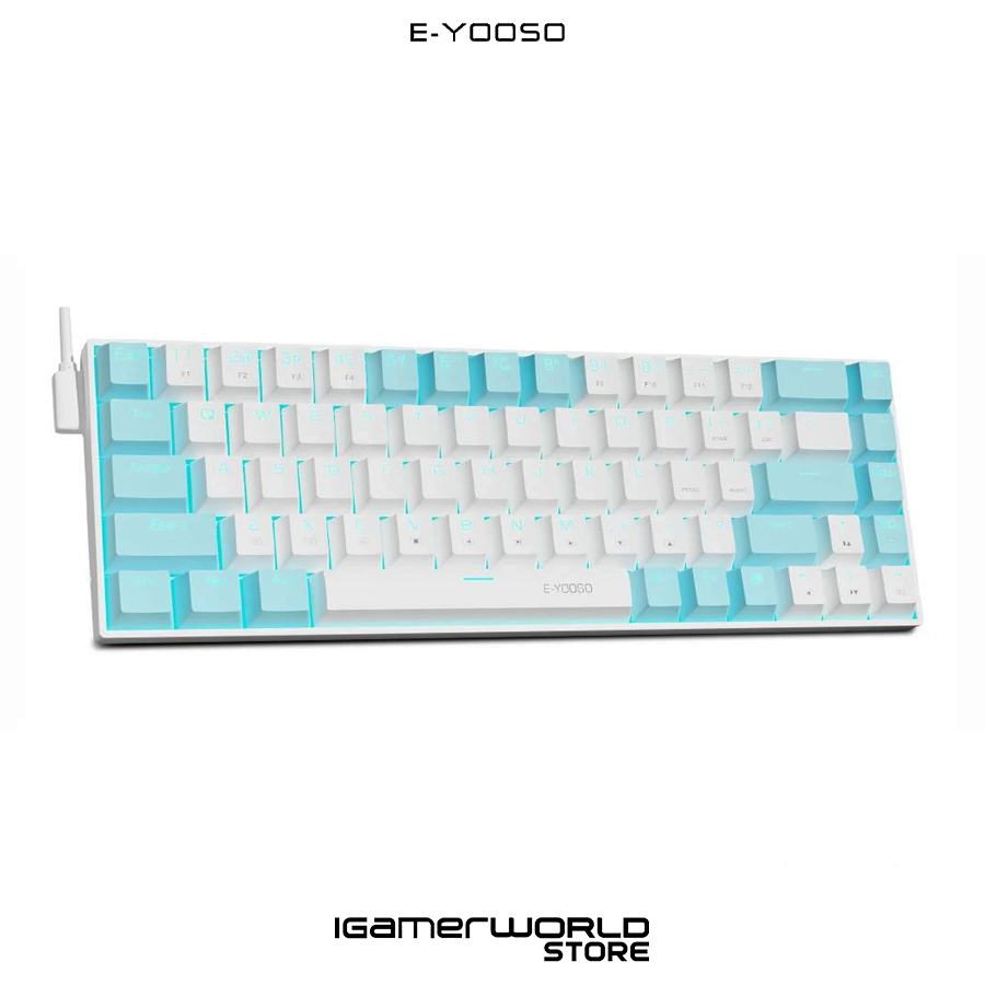 Jual E-YOOSO Z-686 / Z686 Single Led 68% Mini Mechanical Gaming ...