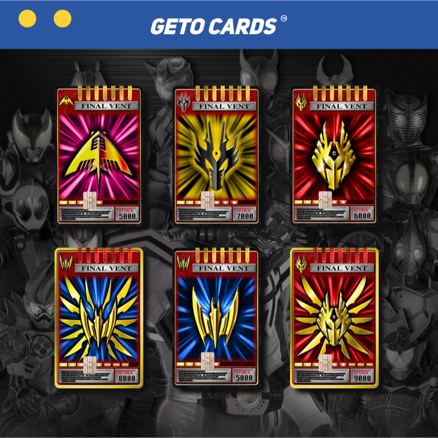 Jual Stiker Sticker Skin Kartu Atm Kamen Rider Ryuki Final Vent Special Hologram | GETOCARD GETO ...