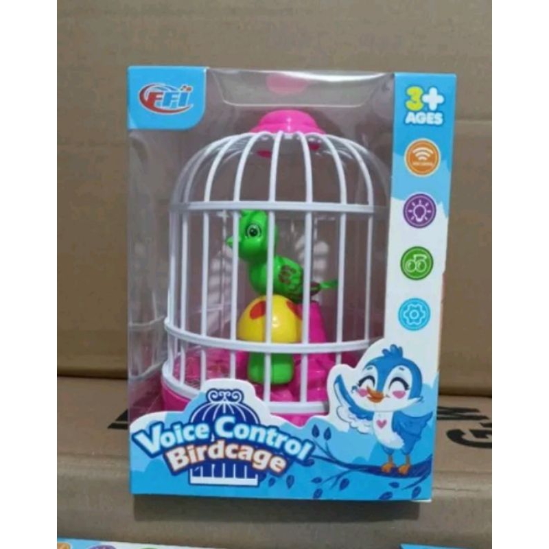 Jual MAINAN ANAK BURUNG DALAM SANGKAR BISA BERGERAK DAN BUNYI | Shopee ...