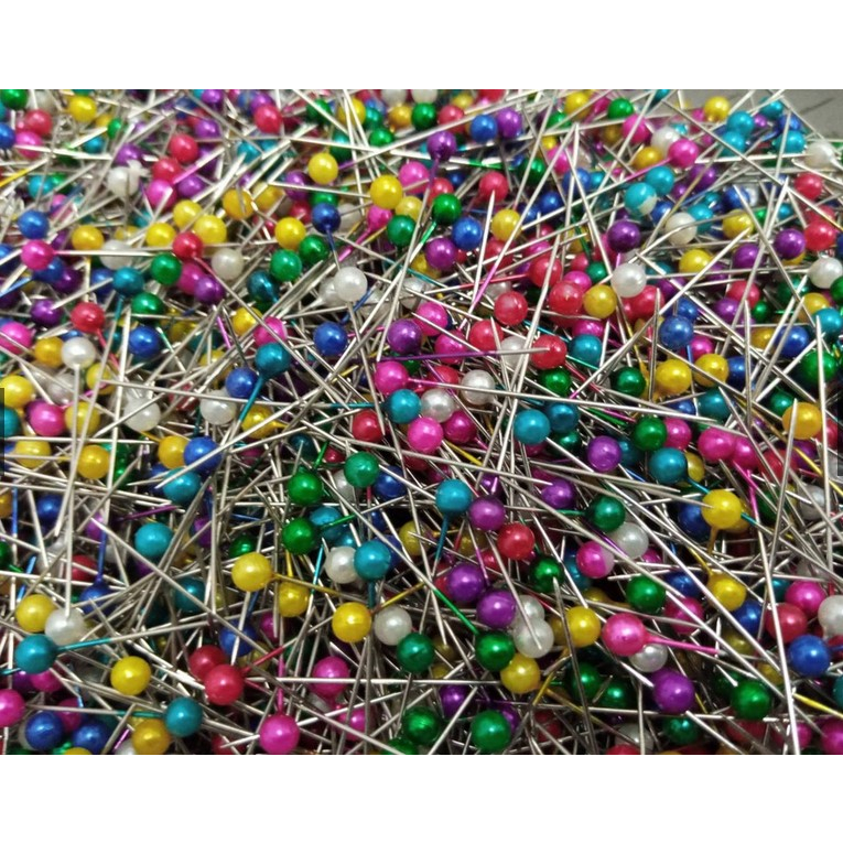 Jual Jarum pentul 500gr /jarum pin/jarum pentul papan bunga 500gr ...