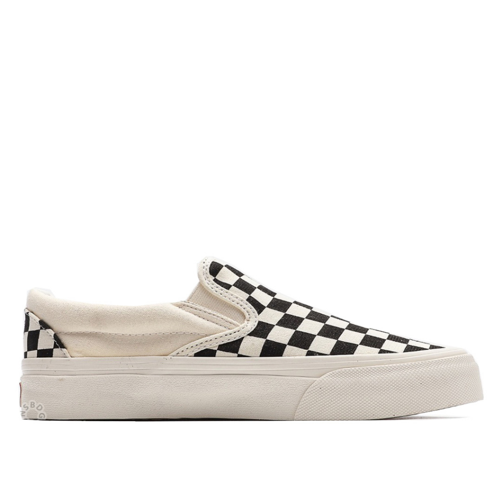 Jual Vans SlipOn Checkerboard Og Black White | Shopee Indonesia