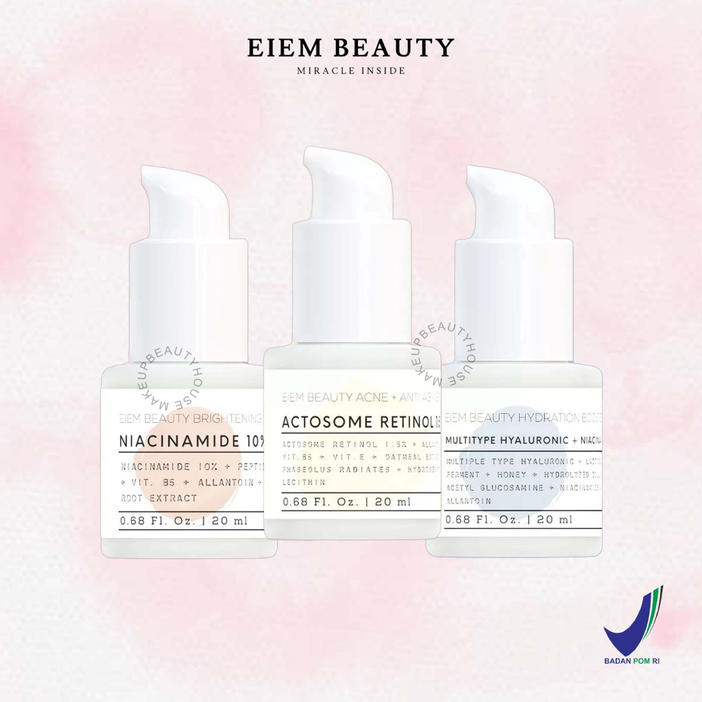 Jual EIEM BEAUTY Hydrating Booster Serum | Acne + Anti Aging Serum ...