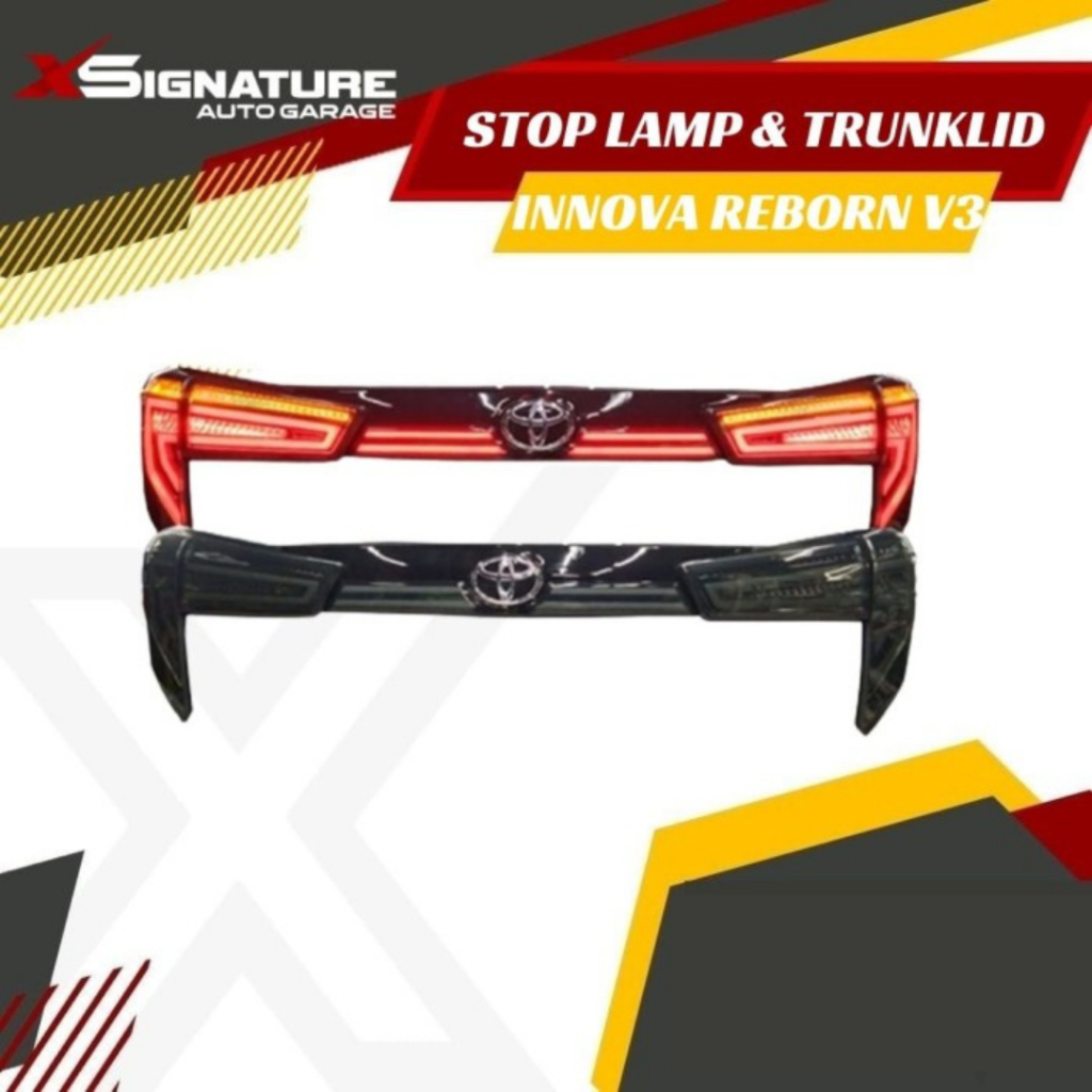 Jual STOPLAMP & TRUNK LID TOYOTA INNOVA REBORN V3 SMOKE CEREMONY ...