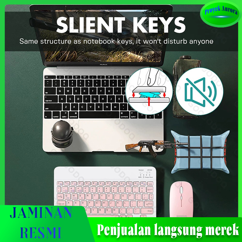 Jual 【Flash Sale!!!】2nd generation pro 10-inch Keyboard bluetooth ...