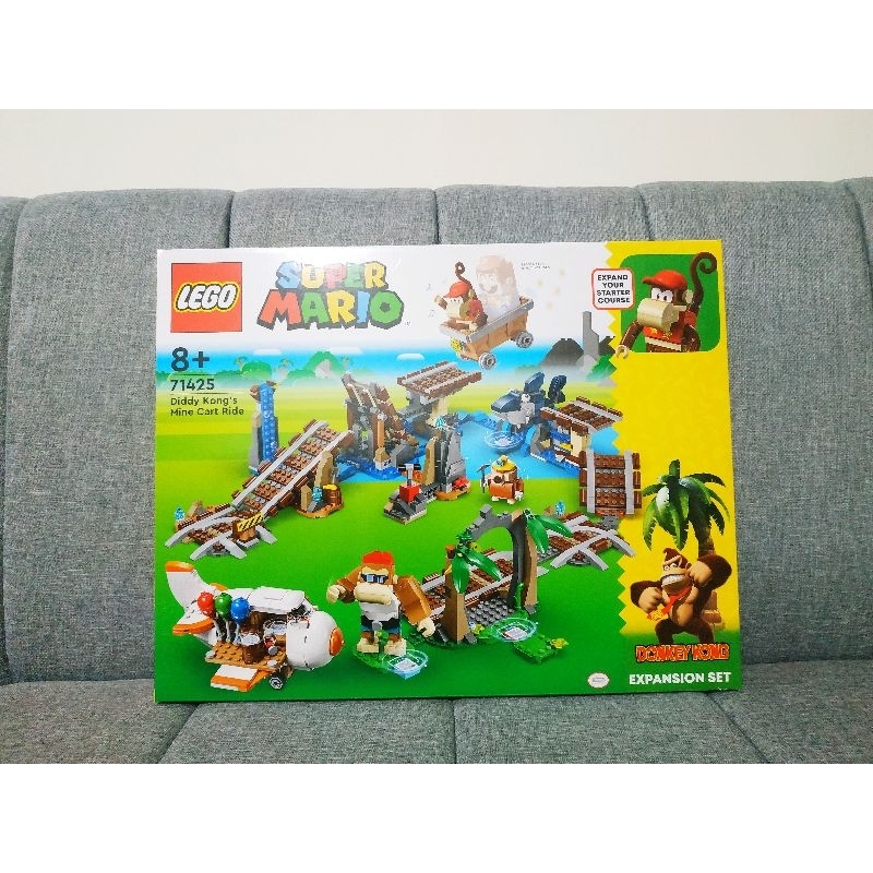 Jual Lego Super Mario 71425 Diddy's Kong Mine Cart Ride (1.147 pcs ...