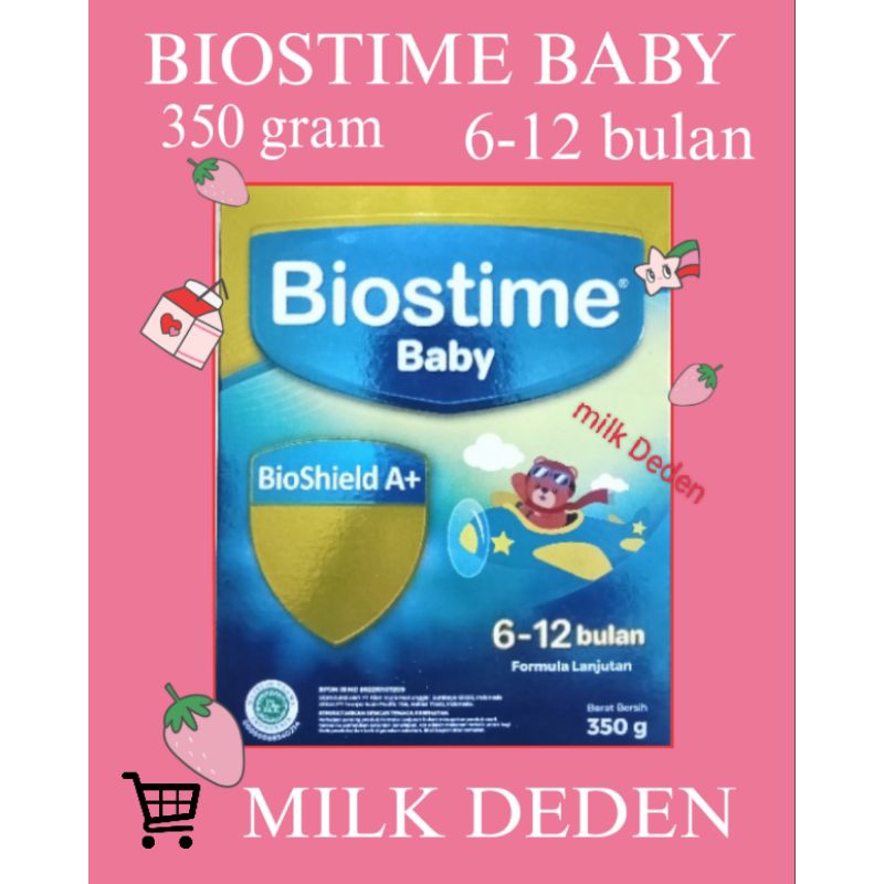 Jual susu formula Biostime 6-12 Bulan 350g masa exp mei 2024 | Shopee ...
