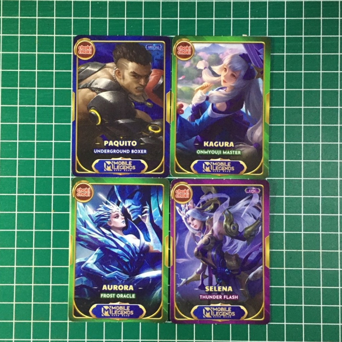 Jual kartu hero mobile legends game card anak choki choki acak | Shopee ...
