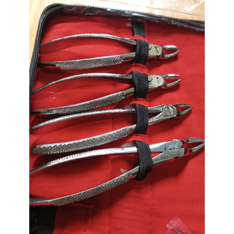 Jual Tooth Extration forceps children set 8 - tang cabut gigi set 8 ...