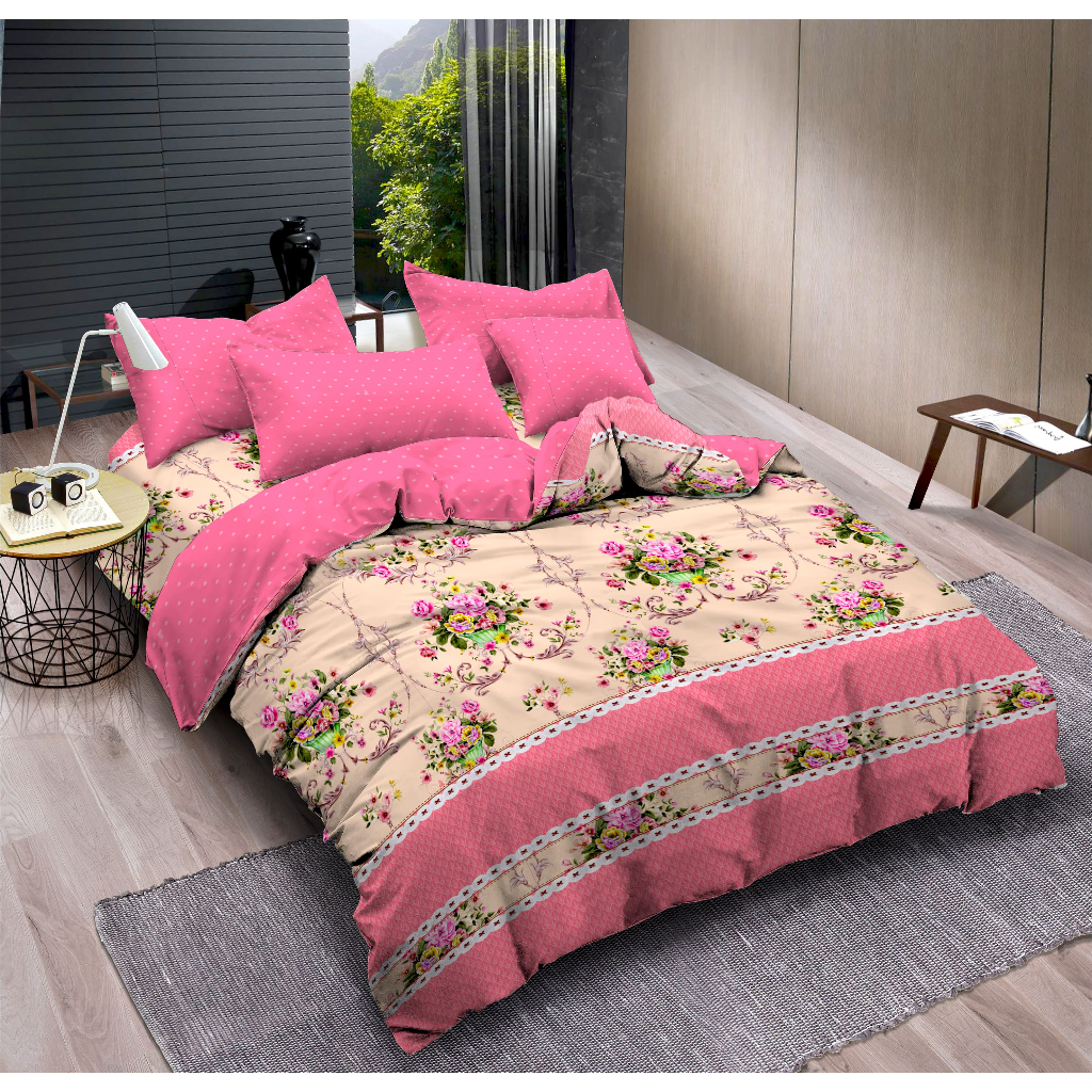 Jual Vallery Quincy - Bed Cover Set Queen 160x200 Tinggi 30 Fitted ...
