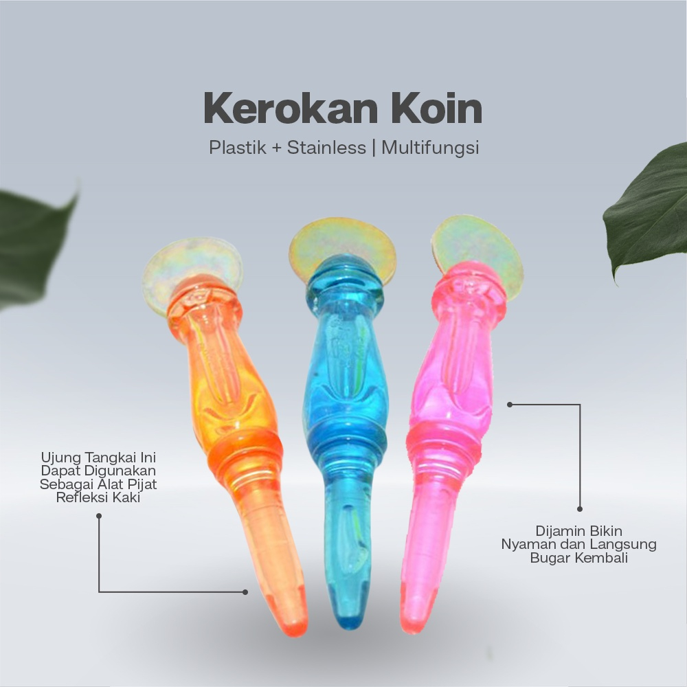 Jual Alat Kerokan /Alat Kerik / Alat Kerok Badan Kerok Koin Refleksi ...