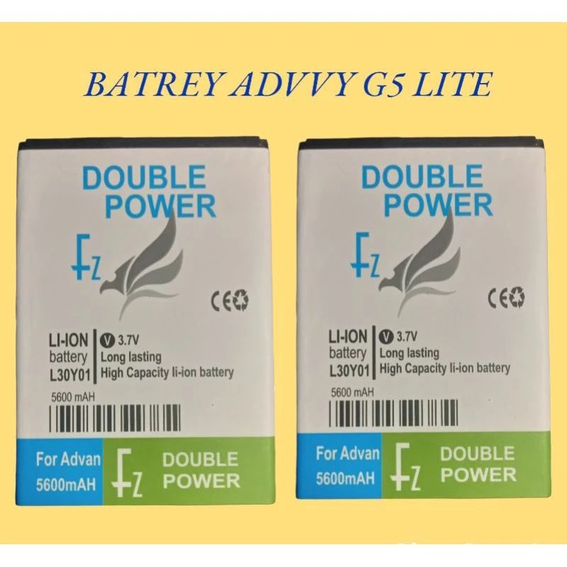 Jual baterai batry batre dobel power jf/fz Advan nasa g5 elit movie ...