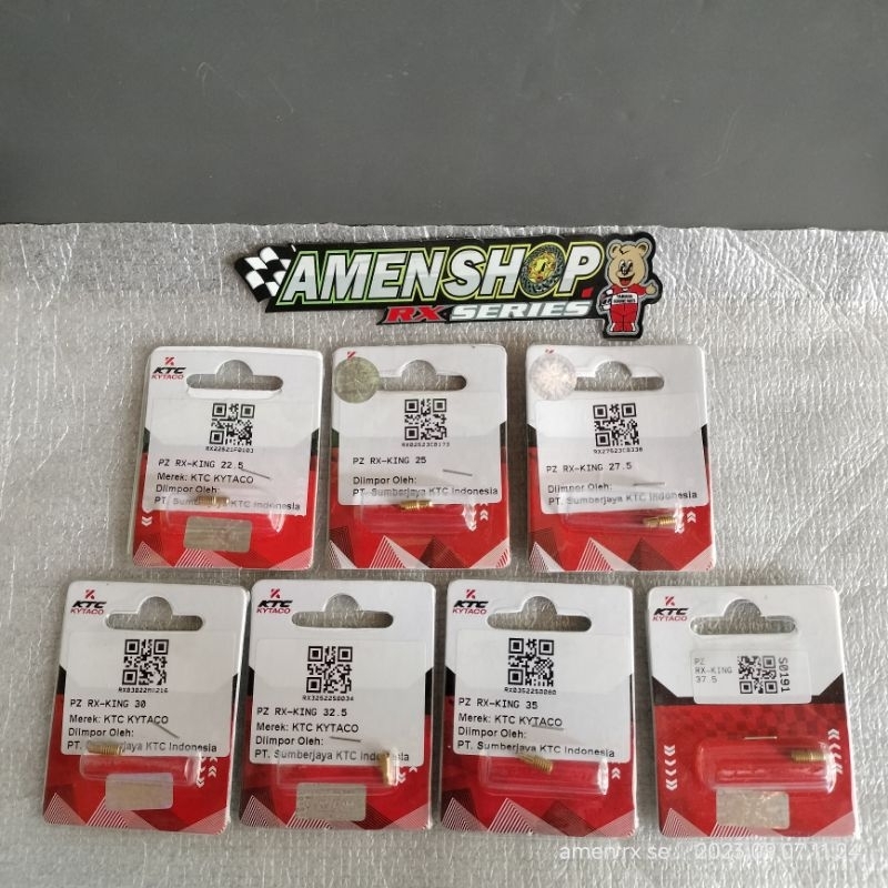 Jual pilot jet rxking KTC ukuran 22.5 sampai 45 (100% original KTC) | Shopee Indonesia