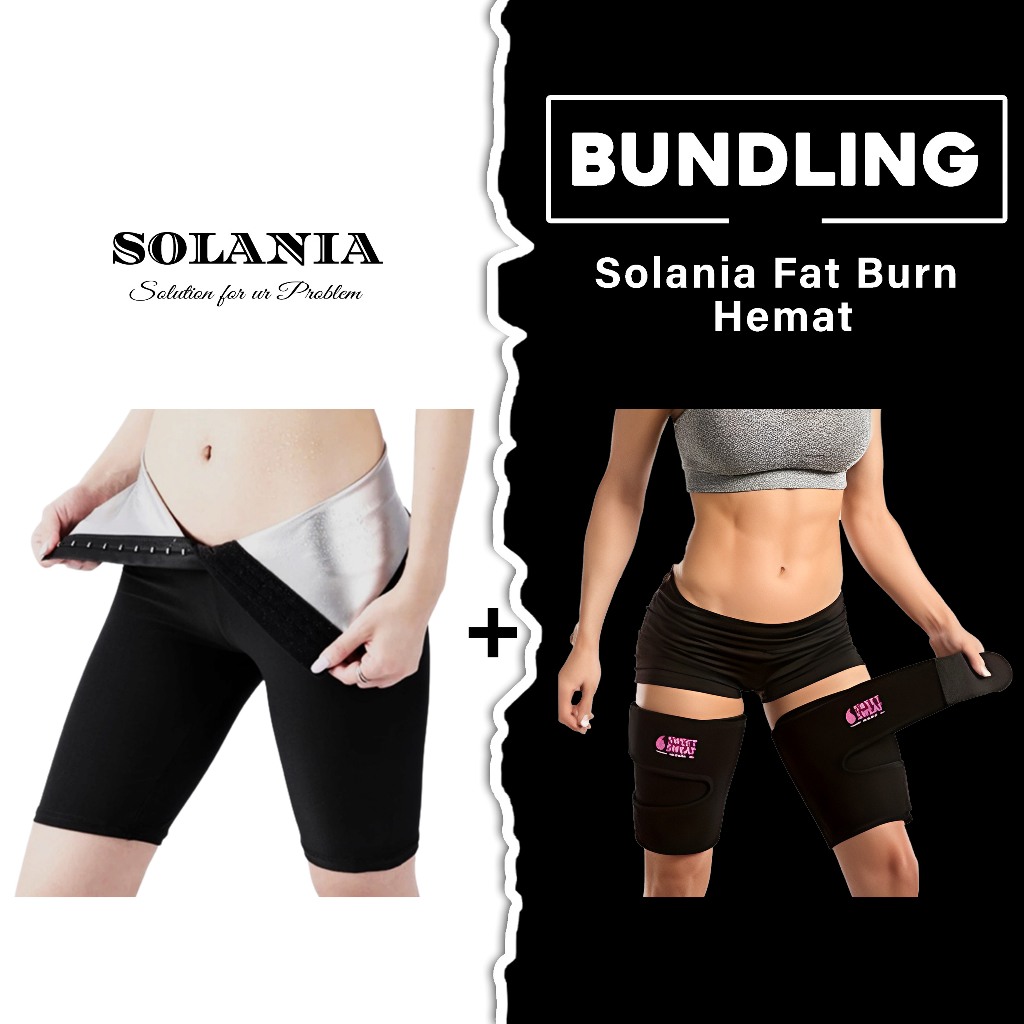 Jual SOLANIA Bundling Hemat Celana Silver Cincher selutut + Korset ...