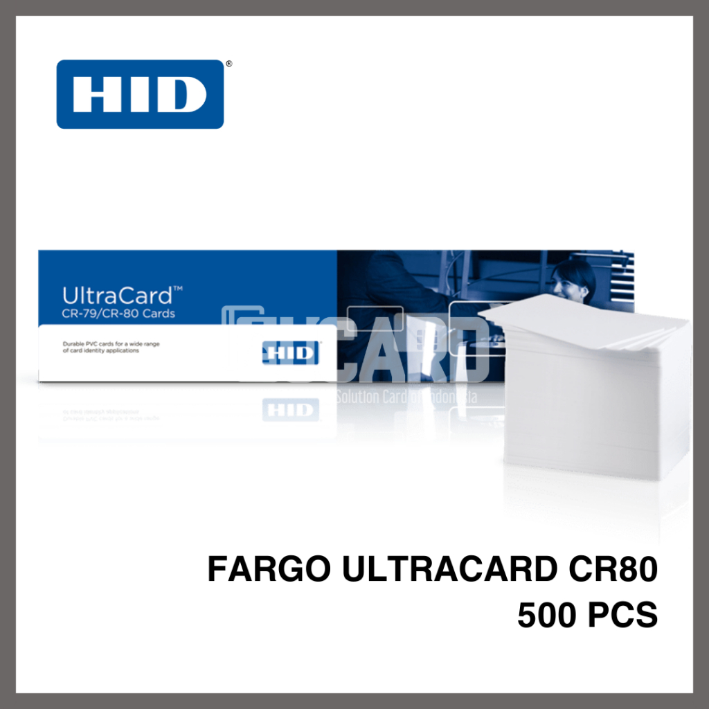 Jual FARGO ULTRACARD CR80 30 MIL 500 PCS ID Card | Shopee Indonesia