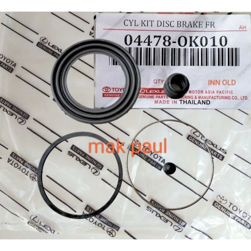 Jual seal sil kit rem cakram caliper INNOVA bensin / diesel 2005 - 2015 ...