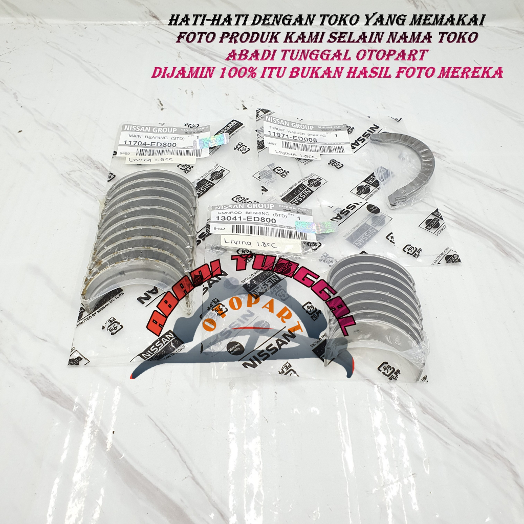 Jual METAL SET METAL BULAN DUDUK JALAN STD LIVINA 1.8 1800CC 1SET | Shopee Indonesia
