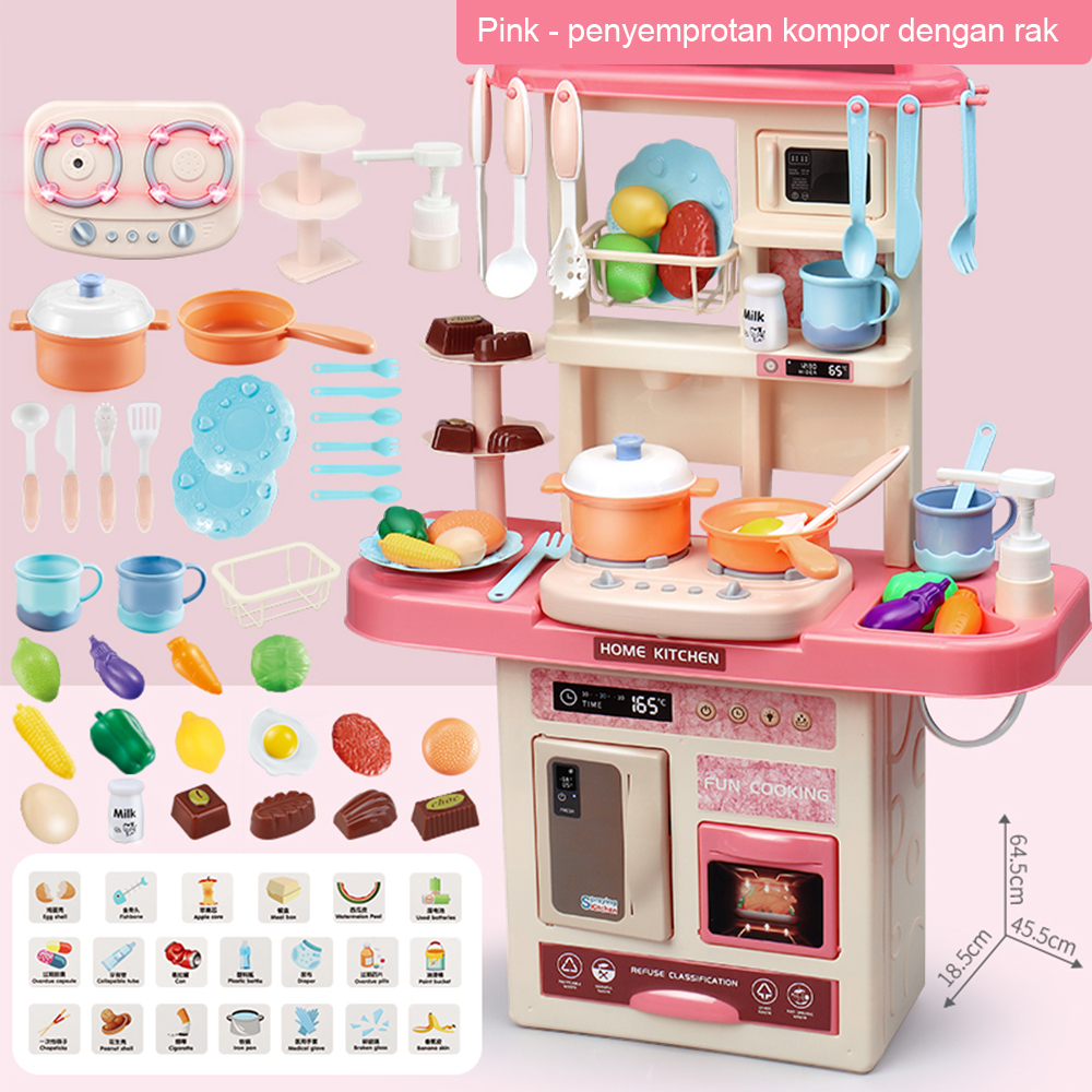 Jual Babycolor Mainan Masak Masakan Anak Perempuan Kitchen Set Mainan ...