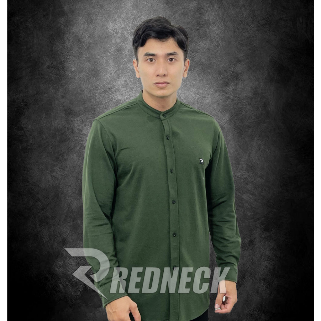 Jual REDNECK Kemeja Shanghai Lengan Panjang - Cotton Pique | Shopee ...