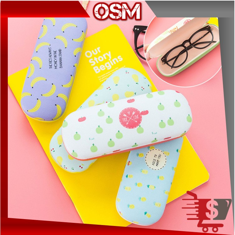 Jual OSM - 5306 Kotak Kacamata / Tempat Kacamata Motif Buah Fruit ...