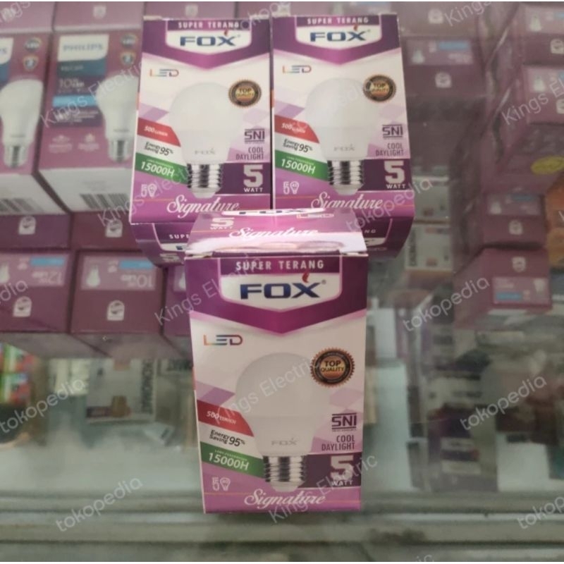 Jual Lampu LED FOX 5 Watt | Shopee Indonesia