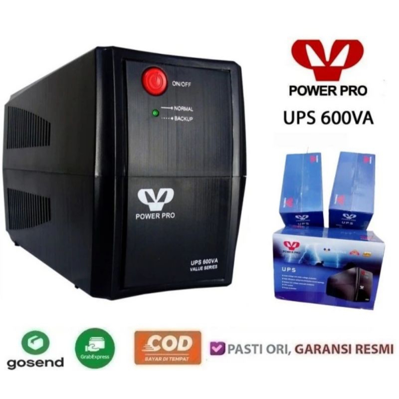Jual UPS Power Pro 600va | Shopee Indonesia