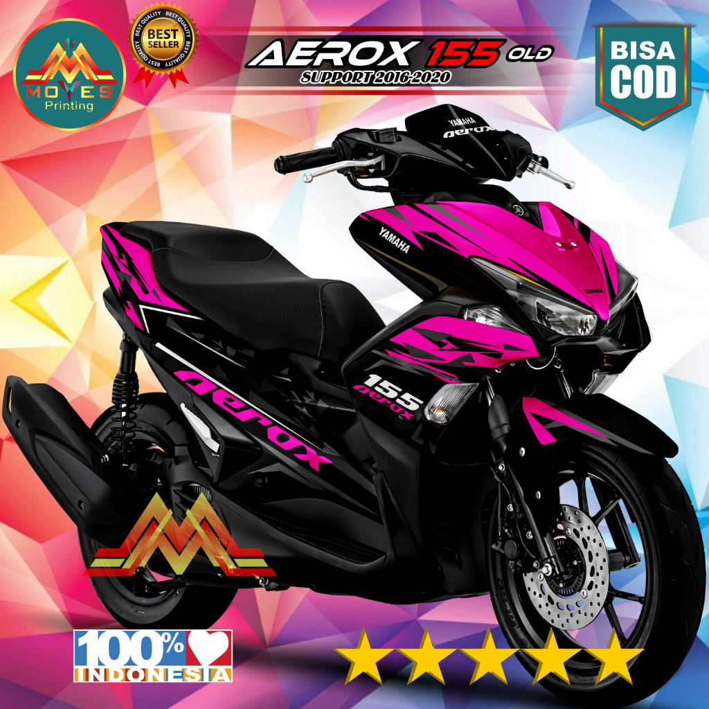 Jual Terbaru Variasi Decal Sticker Variasi Fullbody Aerox 155 VVA Old ...