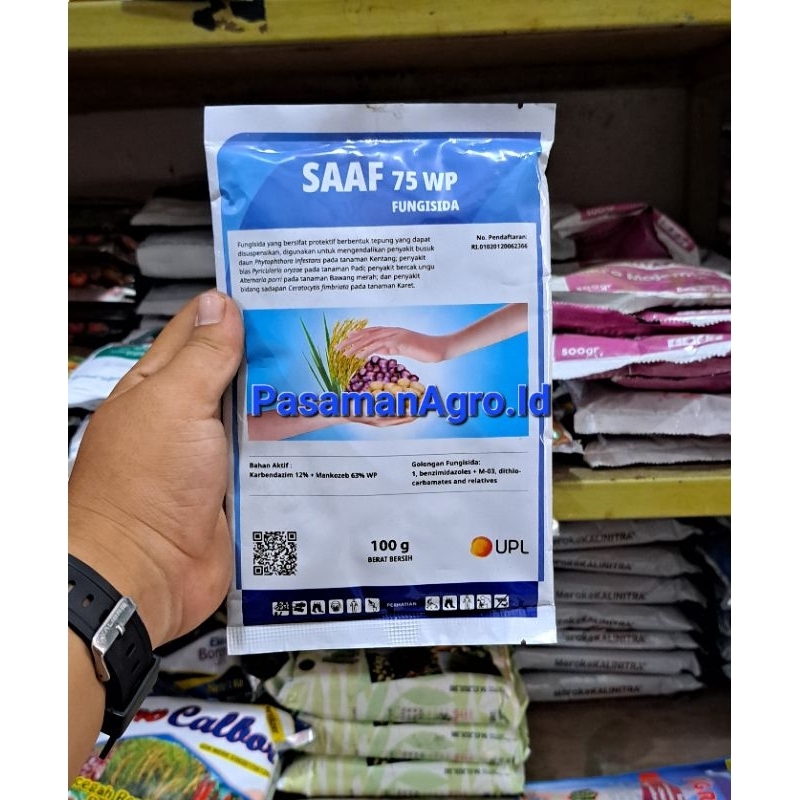 Jual FUNGISIDA SAAF 75 WP - 100 GRAM | Shopee Indonesia