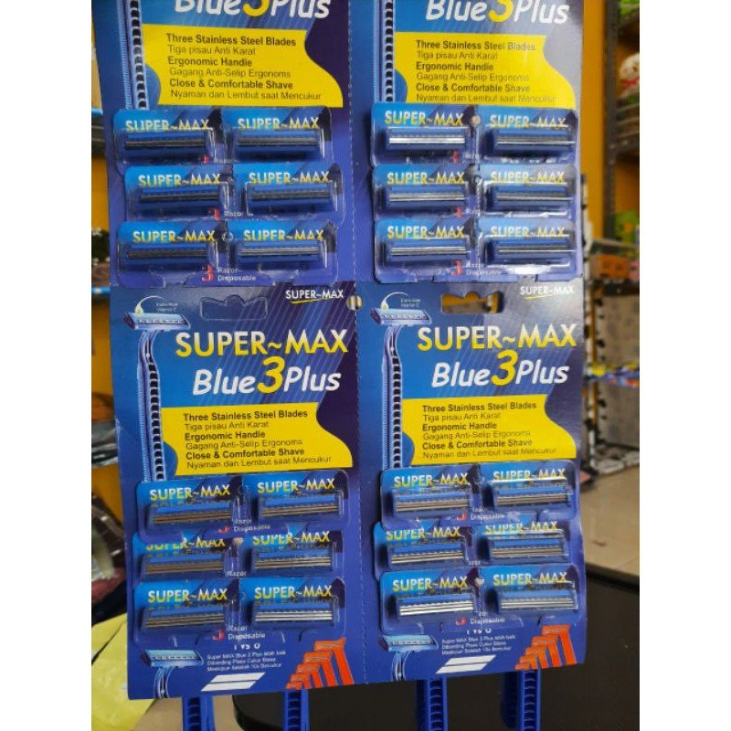 Jual ALAT CUKUR SUPERMAX BLUE 3 PLUS | Shopee Indonesia