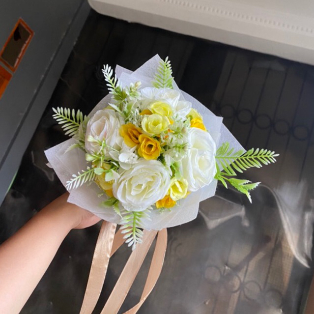 Jual Buket Bunga atau Hand buket bunga pernikahan bunga wedding ...