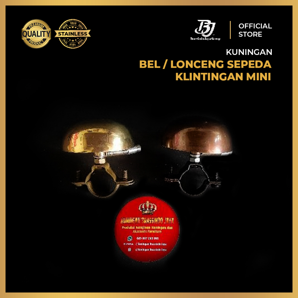 Jual Bel Lonceng Sepeda / Klintingan Mini Untuk Sepeda Klintingan ...