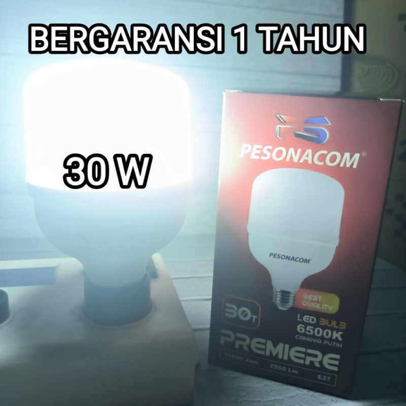 Jual Lampu Led Jumbo Pesona Premier 30 Watt Cahaya Putih Garansi 1 Tahun Lampu Kantor Lampu ...
