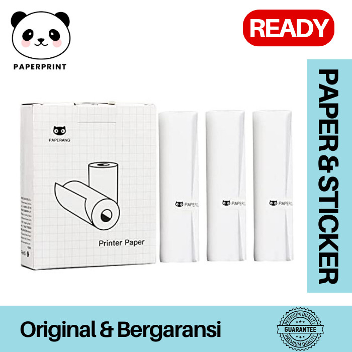Jual PAPERANG P3 Paper Sticker Thermal ORIGINAL kertas 80x30 mm ...